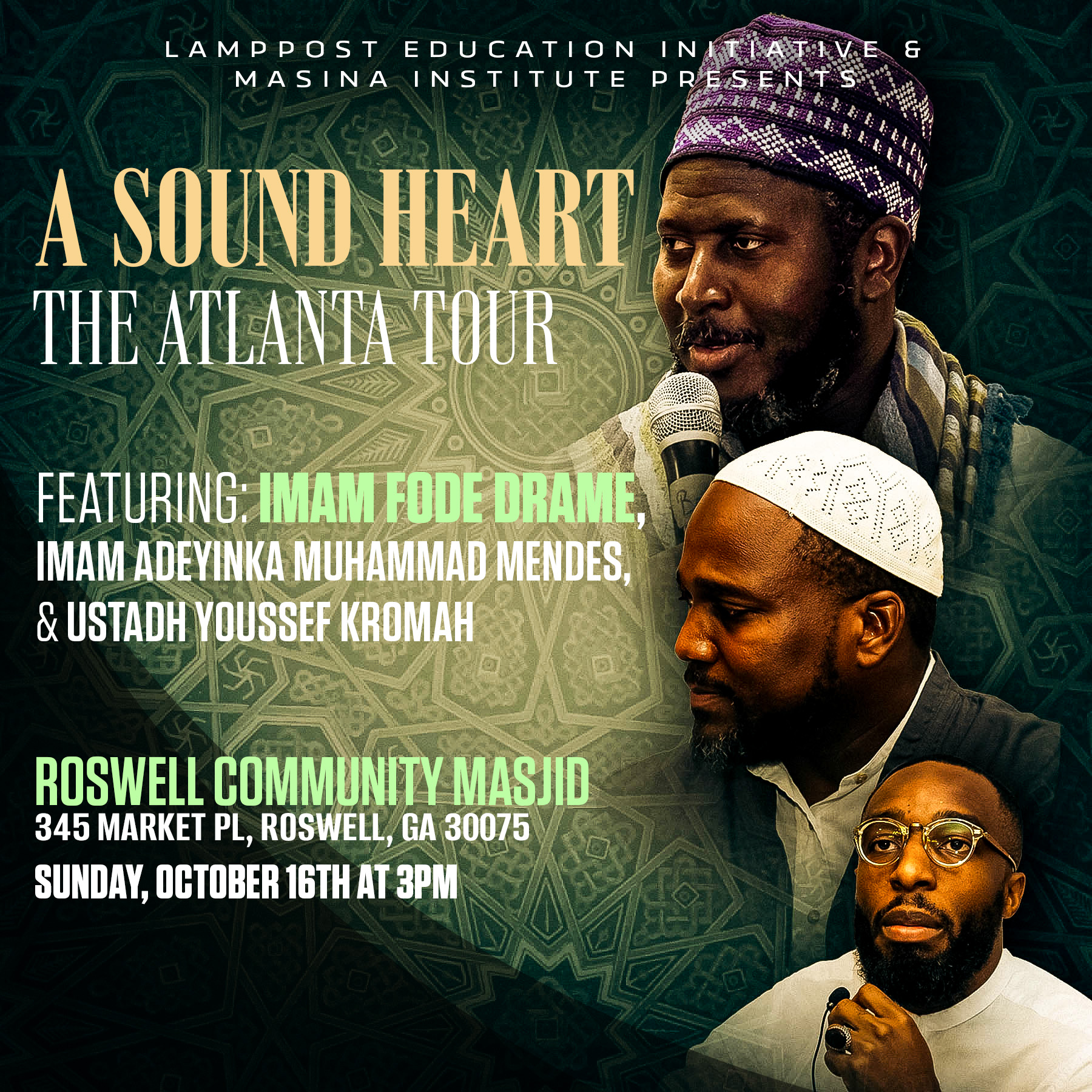 A Sound Heart-Imam Fode Drame Coming To Atlanta, Ga - Lamppost ...